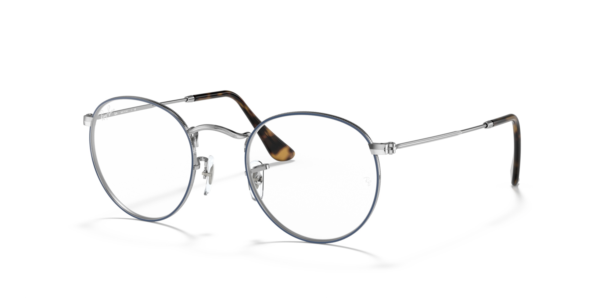 Eyeglasses Ray-Ban RB3447V Round Metal Optics | Free Shipping | Glasses ...