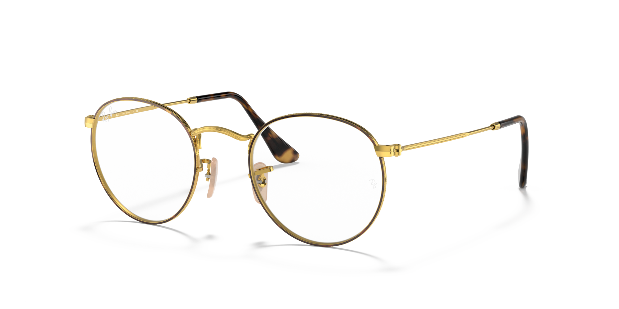 Eyeglasses Ray-Ban RB3447V Round Metal Optics | Free Shipping | Glasses ...