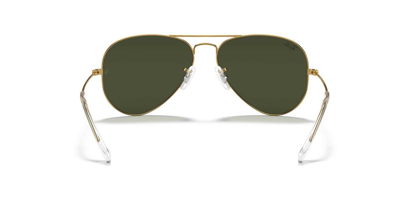 ray ban aviator solid gold